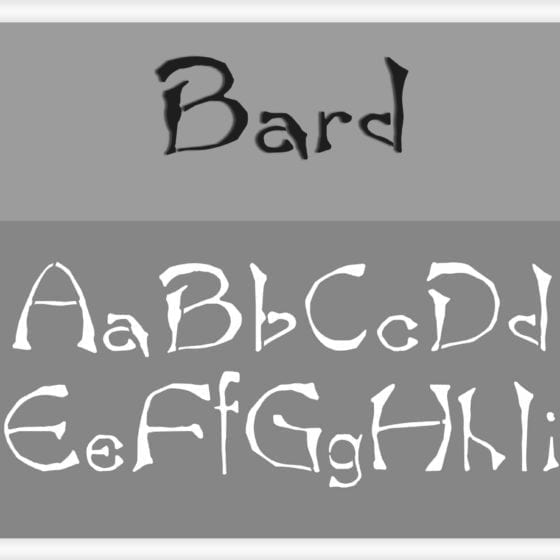 Dauphin Font Alphabet Stencil | Letter Stencils | Stencils Online