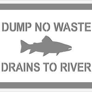 Storm Drain Stencils | Stencils Online