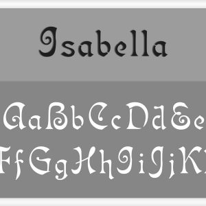 La Bamba Font Alphabet Stencil | Letter Stencils | Stencils Online