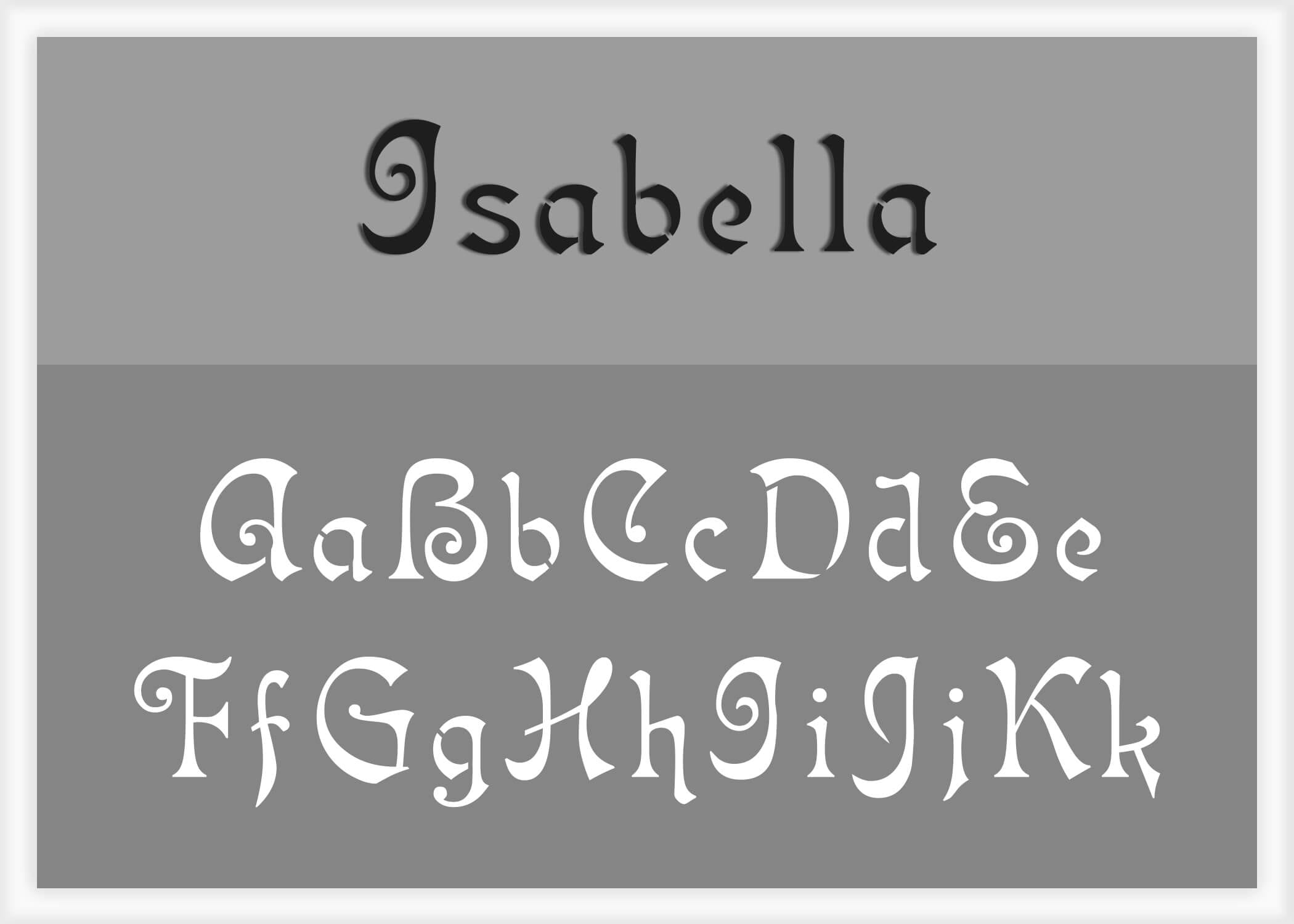 Charlesworth Font Alphabet - Stencils Online