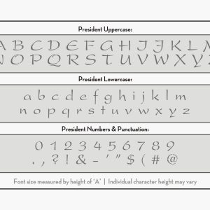 Folkard Font Alphabet Stencil | Letter Stencils | Stencils Online