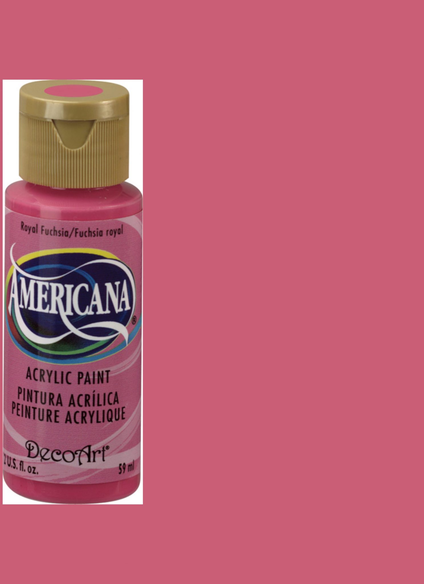 Fuchsia Color Paint Art