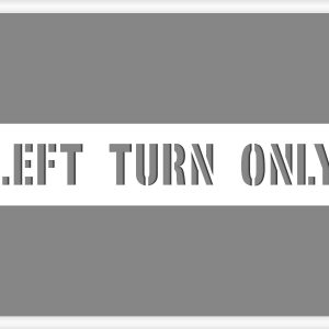 Customer Parking Only Stencil (2) | Parking Lot Stencils | Stencils Online