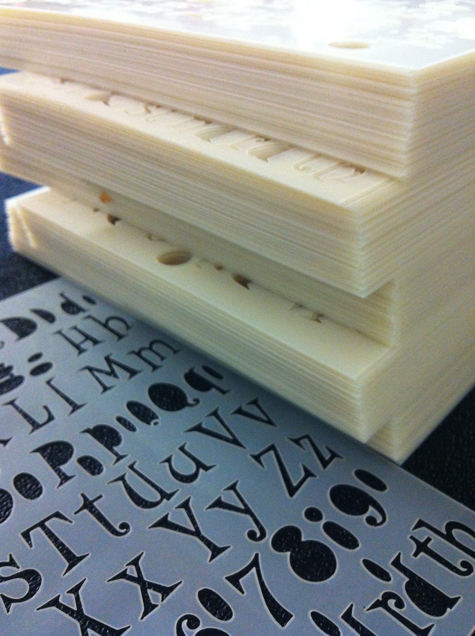 Bulk Stencil Cutting | Stencil Manufacturing | Stencils Online