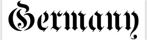 Stencil Font Gallery