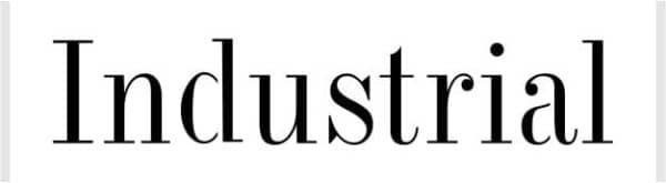 Stencil Font Gallery