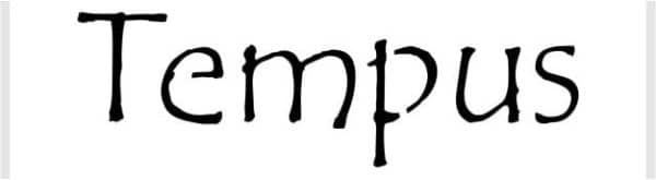 Stencil Font Gallery