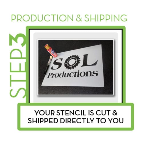 Custom Logo Stencils & Custom Graphic Stencils | Stencils Online